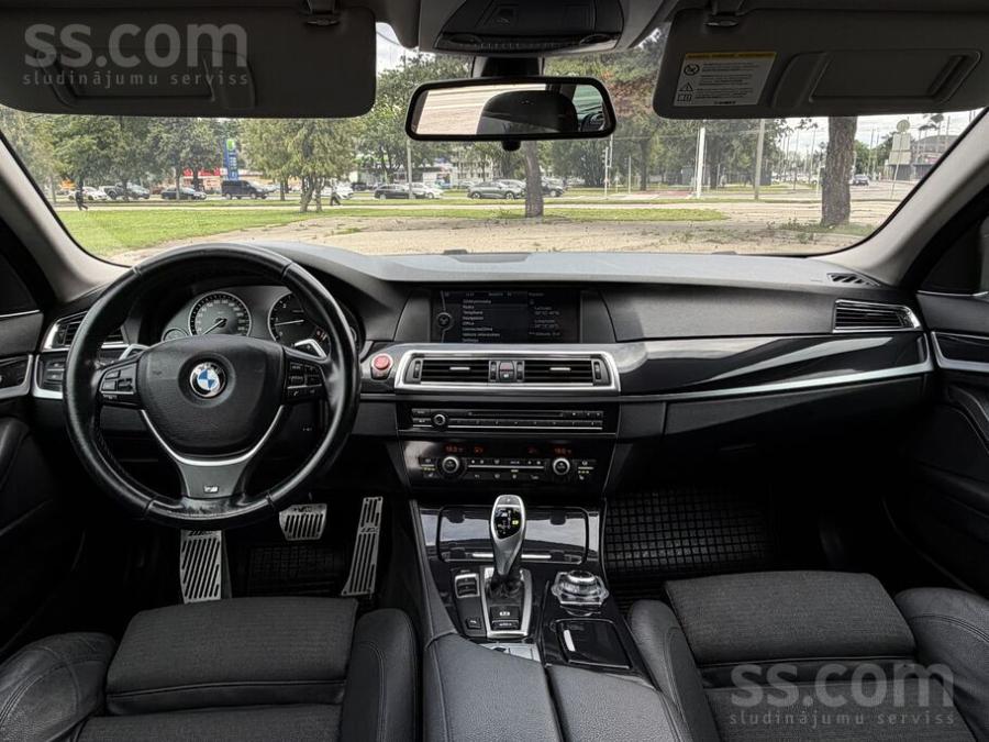 Grey BMW 530 2011 in Riga, with an engine capacity of 3.00 L and mileage of 360 thousand km for 9490 €, photo 8 on AUTOMOTO.COM.LV