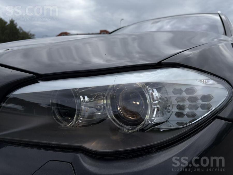 Grey BMW 530 2011 in Riga, with an engine capacity of 3.00 L and mileage of 360 thousand km for 9490 €, photo 26 on AUTOMOTO.COM.LV