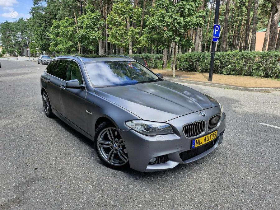 Pelēks BMW 530 2011 Alīta, ar dzinēja tilpumu 2.99 L un nobraukumu 356 tūkst. km par 9560 €, foto 10 vietnē AUTOMOTO.COM.LV