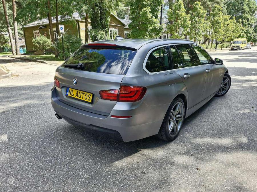 Pelēks BMW 530 2011 Alīta, ar dzinēja tilpumu 2.99 L un nobraukumu 356 tūkst. km par 9560 €, foto 13 vietnē AUTOMOTO.COM.LV