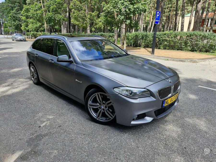 Pelēks BMW 530 2011 Alīta, ar dzinēja tilpumu 2.99 L un nobraukumu 356 tūkst. km par 9560 €, foto 14 vietnē AUTOMOTO.COM.LV