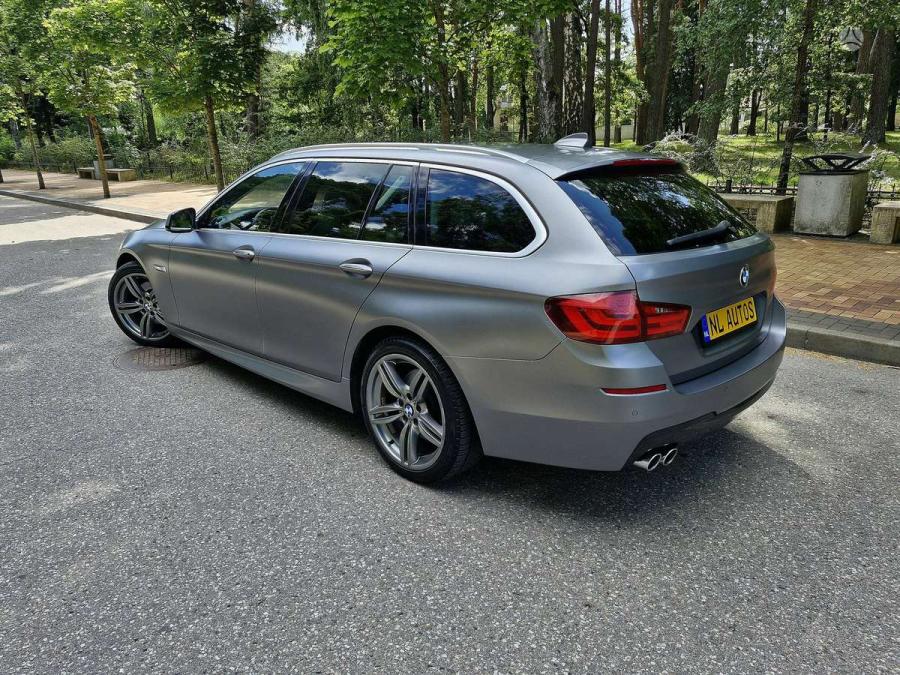 Pelēks BMW 530 2011 Alīta, ar dzinēja tilpumu 2.99 L un nobraukumu 356 tūkst. km par 9560 €, foto 15 vietnē AUTOMOTO.COM.LV