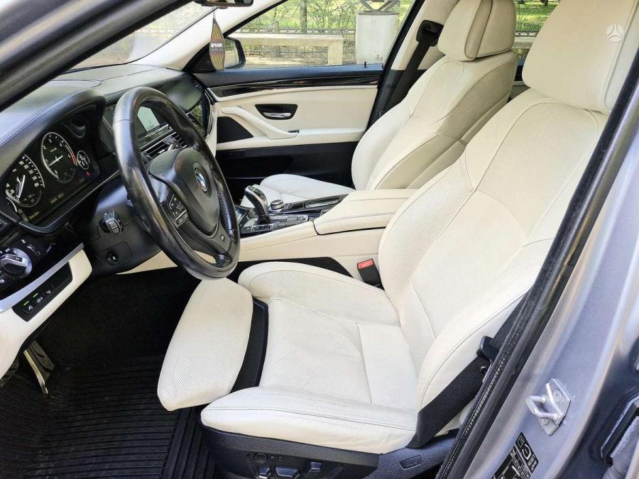 Pelēks BMW 530 2011 Alīta, ar dzinēja tilpumu 2.99 L un nobraukumu 356 tūkst. km par 9560 €, foto 26 vietnē AUTOMOTO.COM.LV