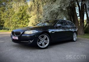 Grey BMW 530 2011 in Jurmala, with an engine capacity of 3.00 L and mileage of 280 thousand km for 9399 €, photo  on AUTOMOTO.COM.LV