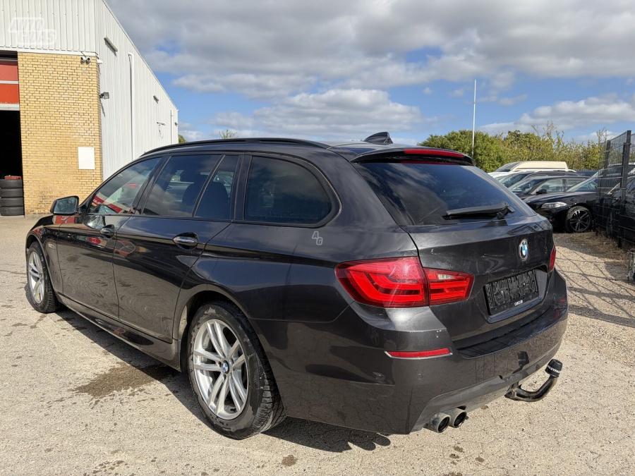 Grey BMW 530 2011 in Vilnius, with an engine capacity of 3.00 L and mileage of 317 thousand km for 9399 €, photo 5 on AUTOMOTO.COM.LV