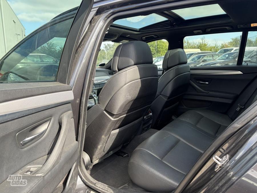 Grey BMW 530 2011 in Vilnius, with an engine capacity of 3.00 L and mileage of 317 thousand km for 9399 €, photo 15 on AUTOMOTO.COM.LV