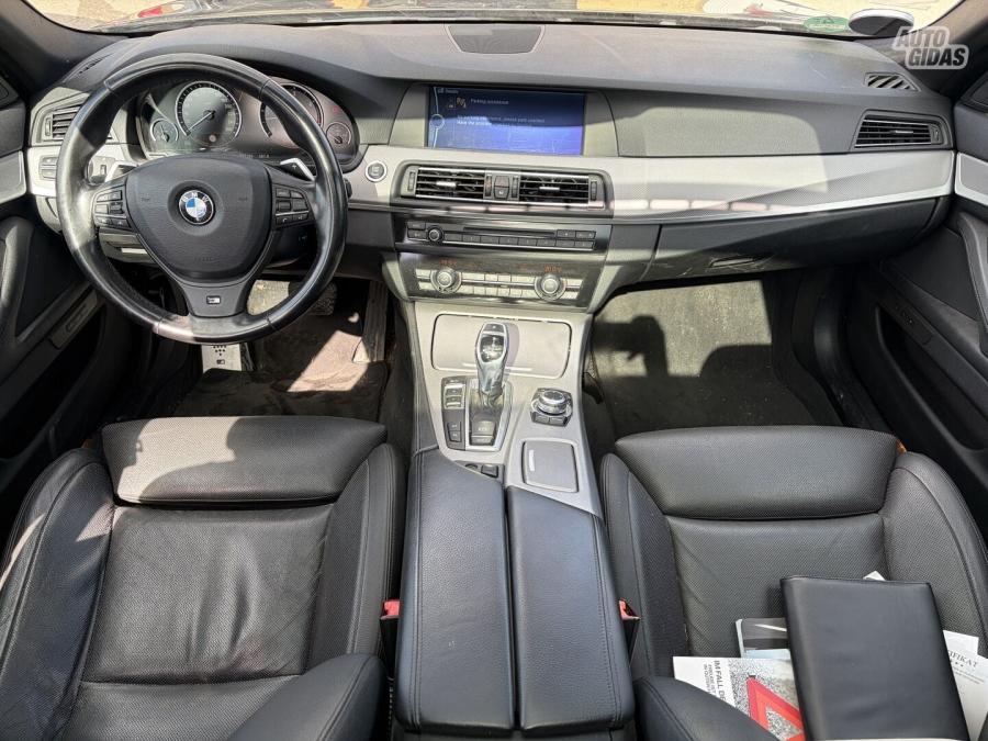 Grey BMW 530 2011 in Vilnius, with an engine capacity of 3.00 L and mileage of 317 thousand km for 9399 €, photo 16 on AUTOMOTO.COM.LV