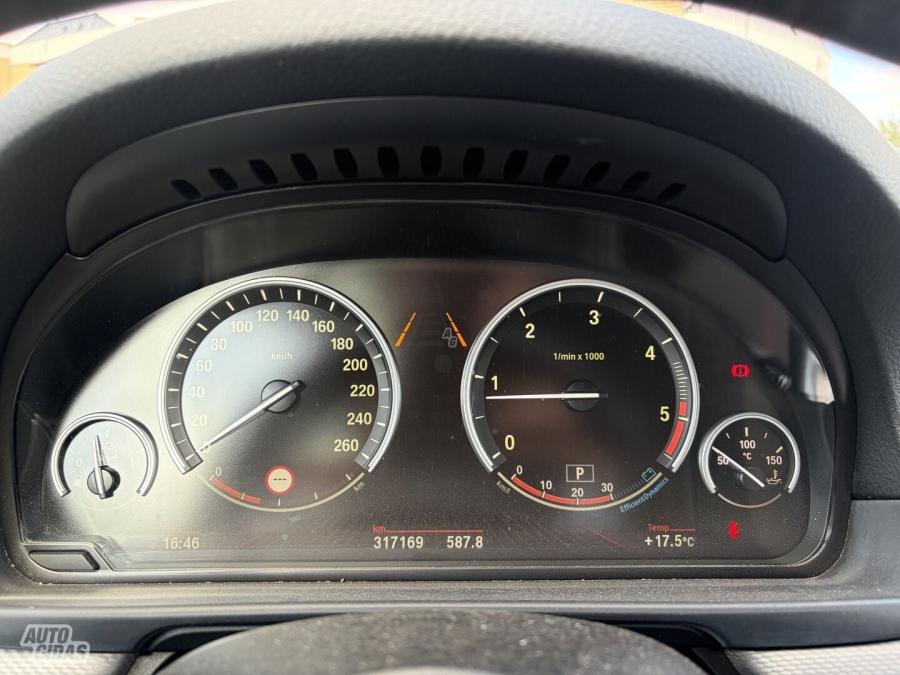 Grey BMW 530 2011 in Vilnius, with an engine capacity of 3.00 L and mileage of 317 thousand km for 9399 €, photo 23 on AUTOMOTO.COM.LV