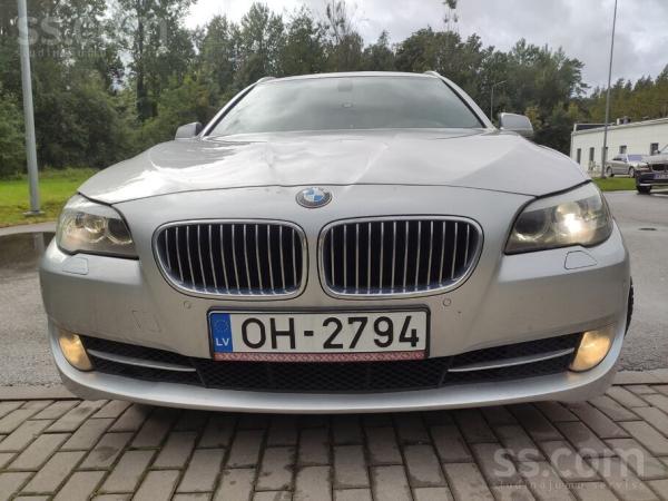 Pelēks BMW 530 2011 Jelgava, ar dzinēja tilpumu 3.00 L un nobraukumu 366 tūkst. km par 10590 €, foto 3 vietnē AUTOMOTO.COM.LV