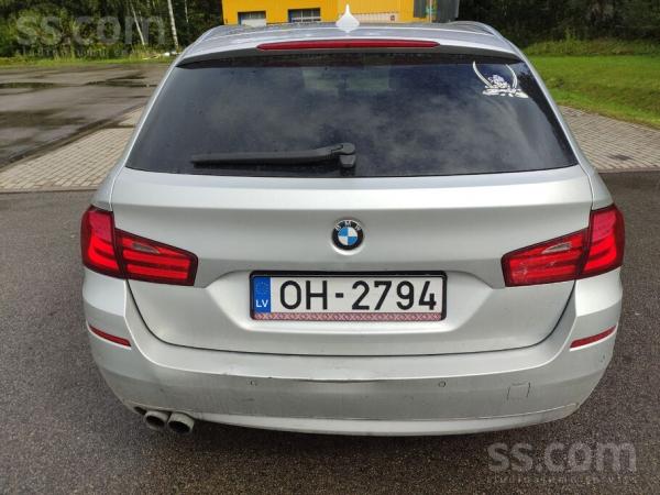 Pelēks BMW 530 2011 Jelgava, ar dzinēja tilpumu 3.00 L un nobraukumu 366 tūkst. km par 10590 €, foto 5 vietnē AUTOMOTO.COM.LV