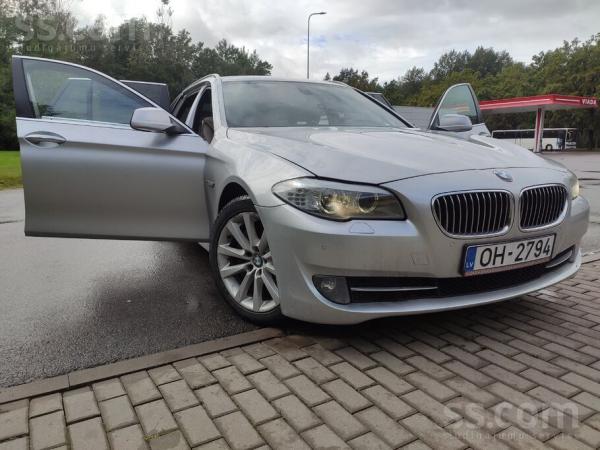 Pelēks BMW 530 2011 Jelgava, ar dzinēja tilpumu 3.00 L un nobraukumu 366 tūkst. km par 10590 €, foto 6 vietnē AUTOMOTO.COM.LV