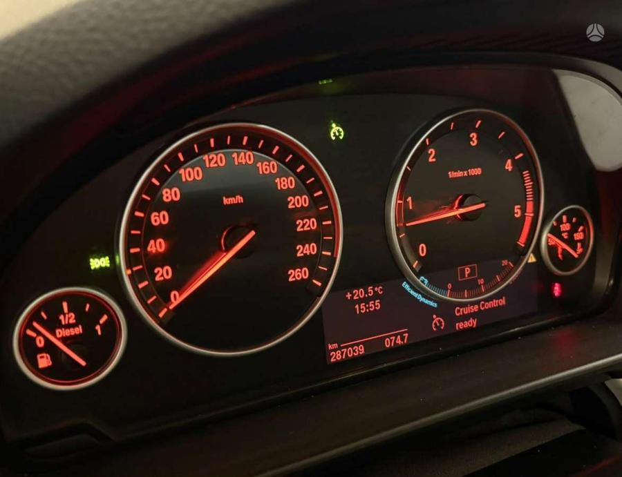 Grey BMW 530 2011 in Marijampole, with an engine capacity of 2.99 L and mileage of 287 thousand km for 8650 €, photo 11 on AUTOMOTO.COM.LV