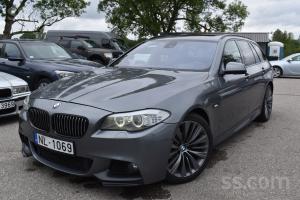 Grey BMW 530 2012 in Kuldiga, with an engine capacity of 3.00 L and mileage of 0 thousand km for 10950 €, photo 1 on AUTOMOTO.COM.LV