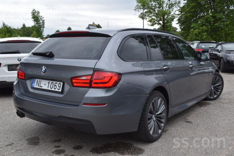 Grey BMW 530 2012 in Kuldiga, with an engine capacity of 3.00 L and mileage of 0 thousand km for 10950 €, photo 2 on AUTOMOTO.COM.LV