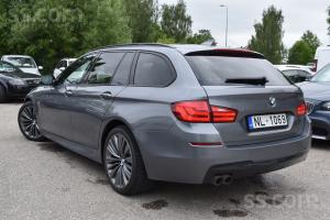 Grey BMW 530 2012 in Kuldiga, with an engine capacity of 3.00 L and mileage of 0 thousand km for 10950 €, photo 3 on AUTOMOTO.COM.LV