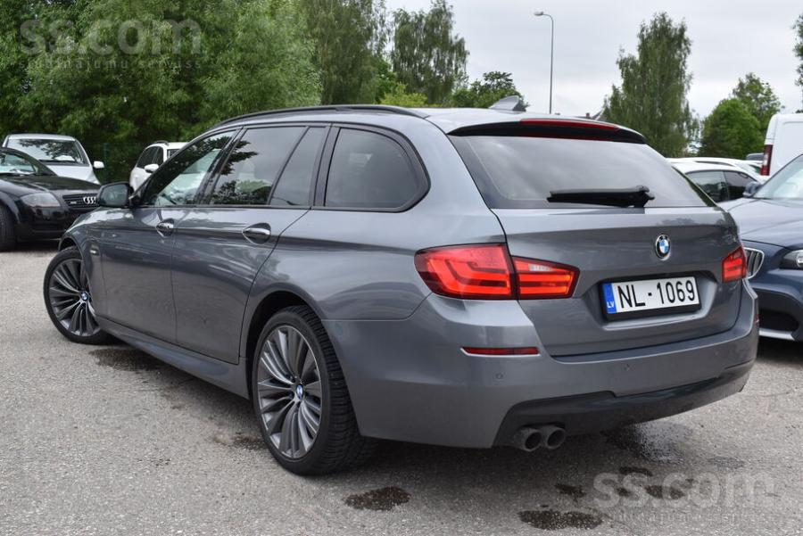 Grey BMW 530 2012 in Kuldiga, with an engine capacity of 3.00 L and mileage of 0 thousand km for 10950 €, photo 3 on AUTOMOTO.COM.LV