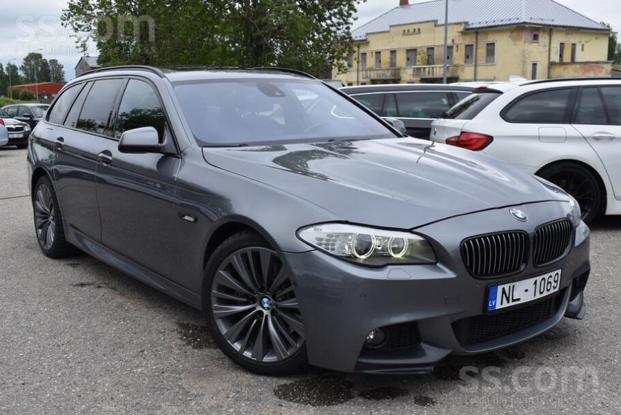 Grey BMW 530 2012 in Kuldiga, with an engine capacity of 3.00 L and mileage of 0 thousand km for 10950 €, photo 4 on AUTOMOTO.COM.LV