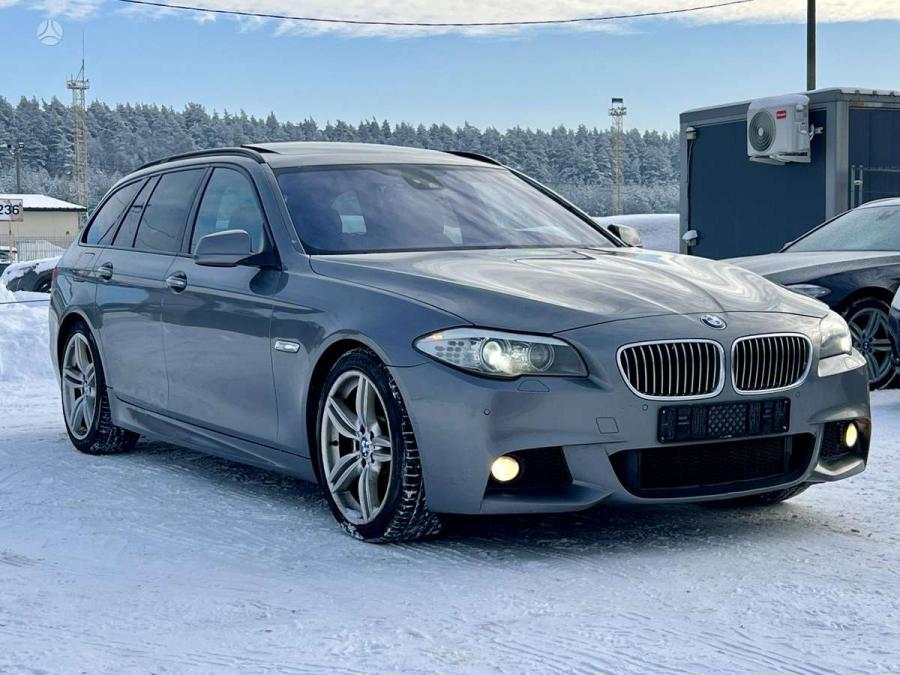 Grey BMW 530 2012 in Vilnius, with an engine capacity of 2.99 L and mileage of 440 thousand km for 6500 €, photo 1 on AUTOMOTO.COM.LV
