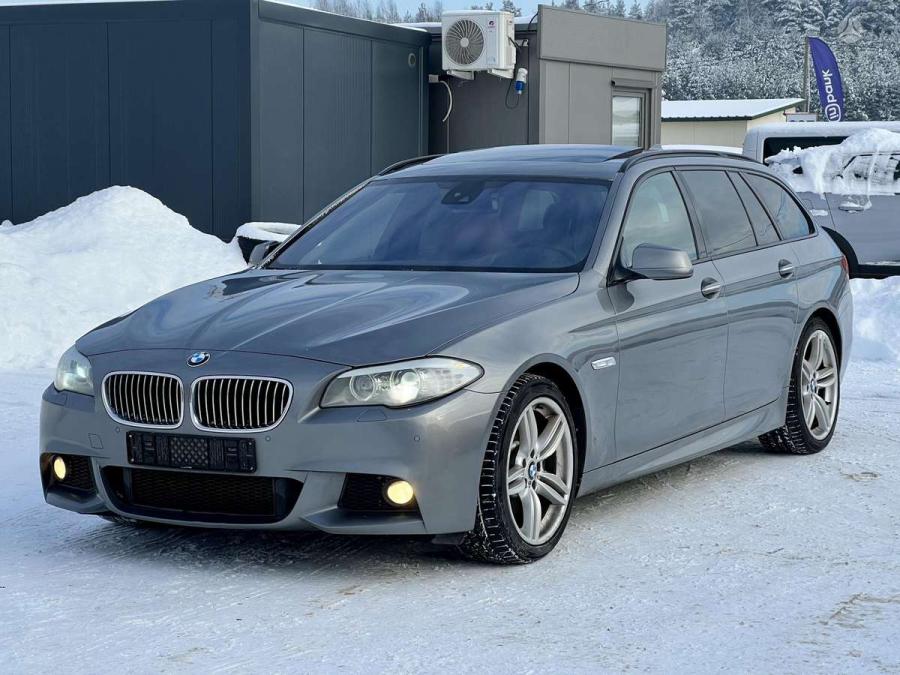 Grey BMW 530 2012 in Vilnius, with an engine capacity of 2.99 L and mileage of 440 thousand km for 6500 €, photo 3 on AUTOMOTO.COM.LV