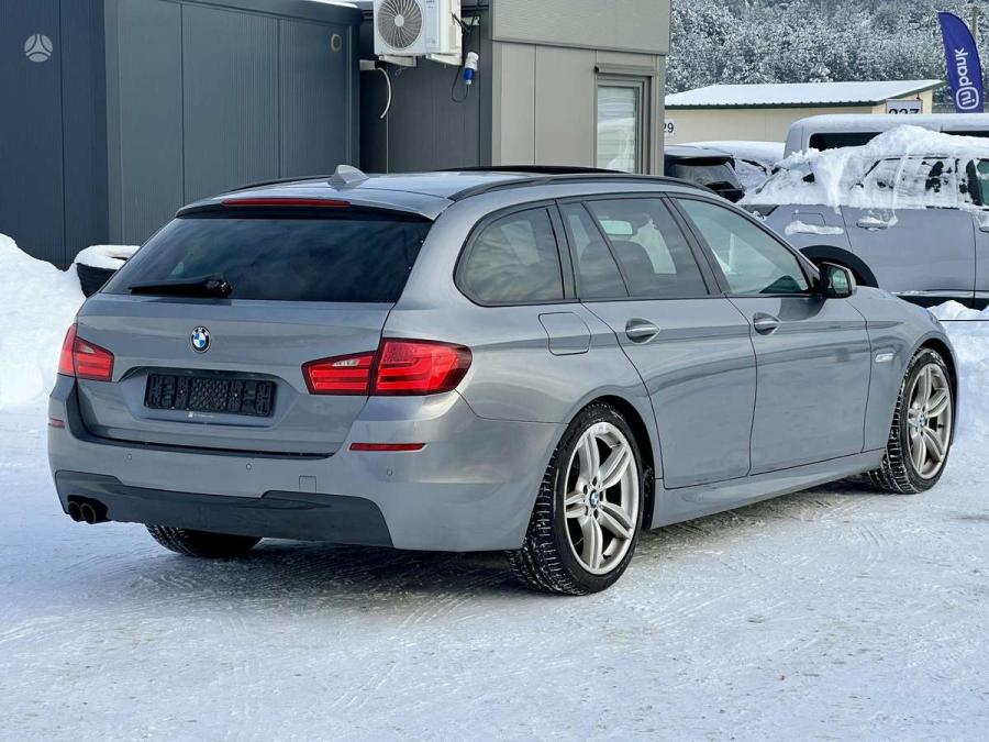 Grey BMW 530 2012 in Vilnius, with an engine capacity of 2.99 L and mileage of 440 thousand km for 6500 €, photo 4 on AUTOMOTO.COM.LV