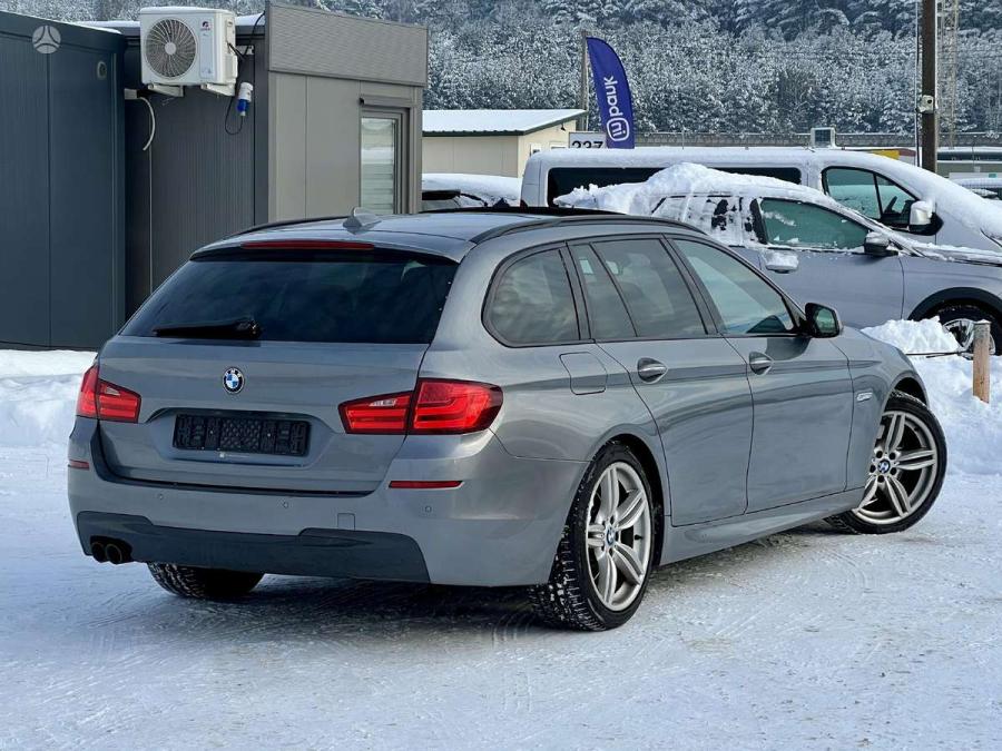 Grey BMW 530 2012 in Vilnius, with an engine capacity of 2.99 L and mileage of 440 thousand km for 6500 €, photo 10 on AUTOMOTO.COM.LV