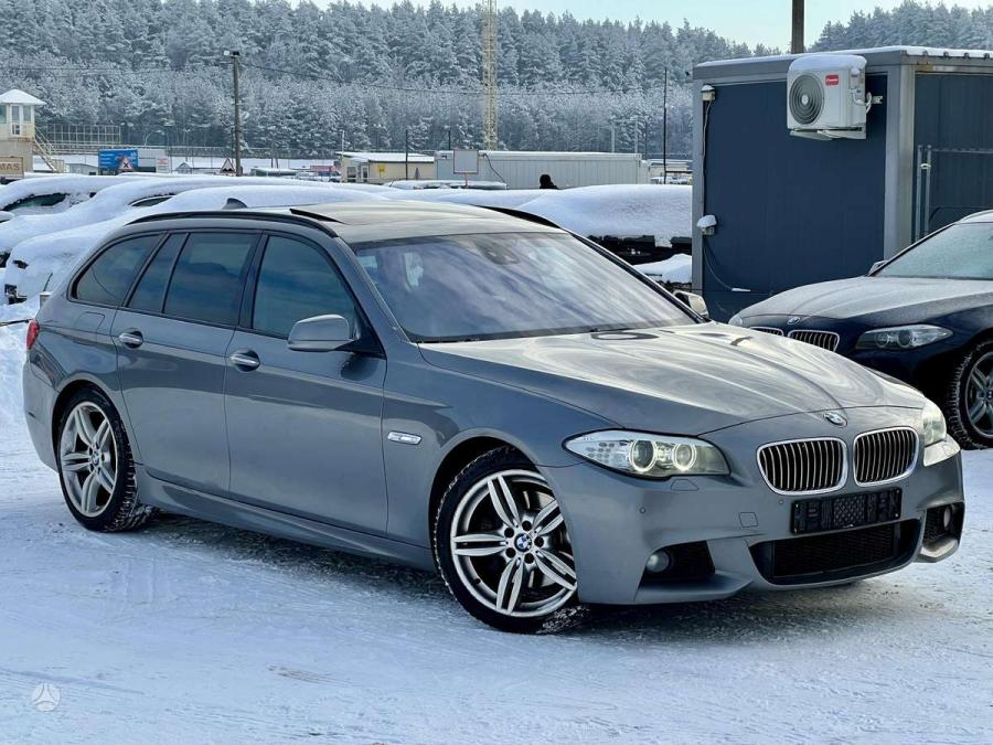 Grey BMW 530 2012 in Vilnius, with an engine capacity of 2.99 L and mileage of 440 thousand km for 6500 €, photo 11 on AUTOMOTO.COM.LV