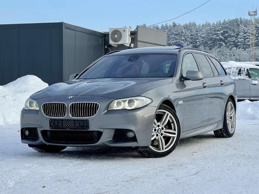 Grey BMW 530 2012 in Vilnius, with an engine capacity of 2.99 L and mileage of 440 thousand km for 6500 €, photo 13 on AUTOMOTO.COM.LV