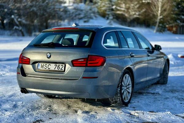 Grey BMW 530 2012 in Vilnius, with an engine capacity of 2.99 L and mileage of 300 thousand km for 7800 €, photo 6 on AUTOMOTO.COM.LV