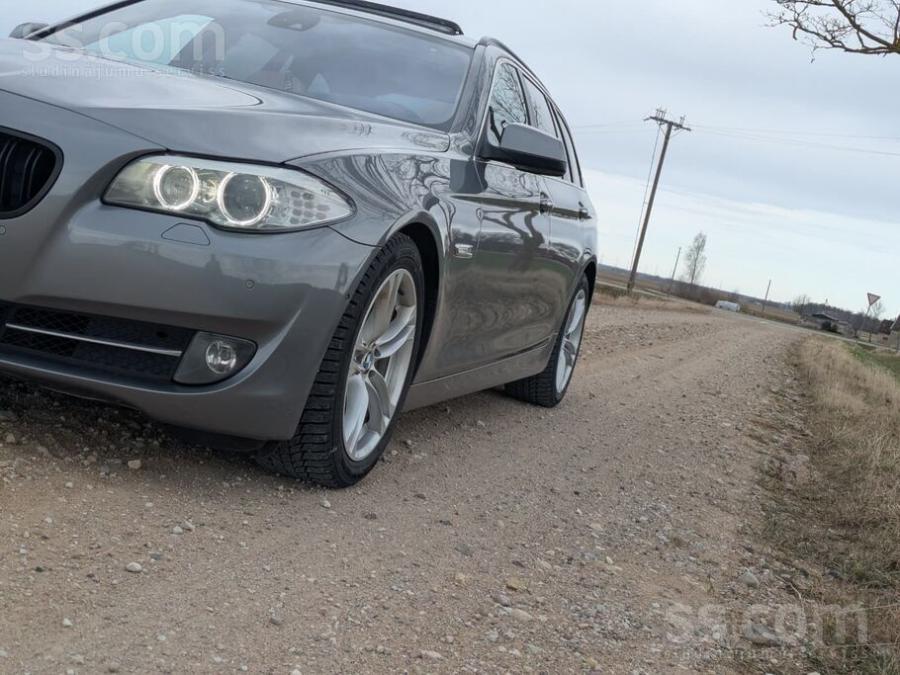 Pelēks BMW 530 2012 Dobele, ar dzinēja tilpumu 3.00 L un nobraukumu 308 tūkst. km par 9000 €, foto 4 vietnē AUTOMOTO.COM.LV