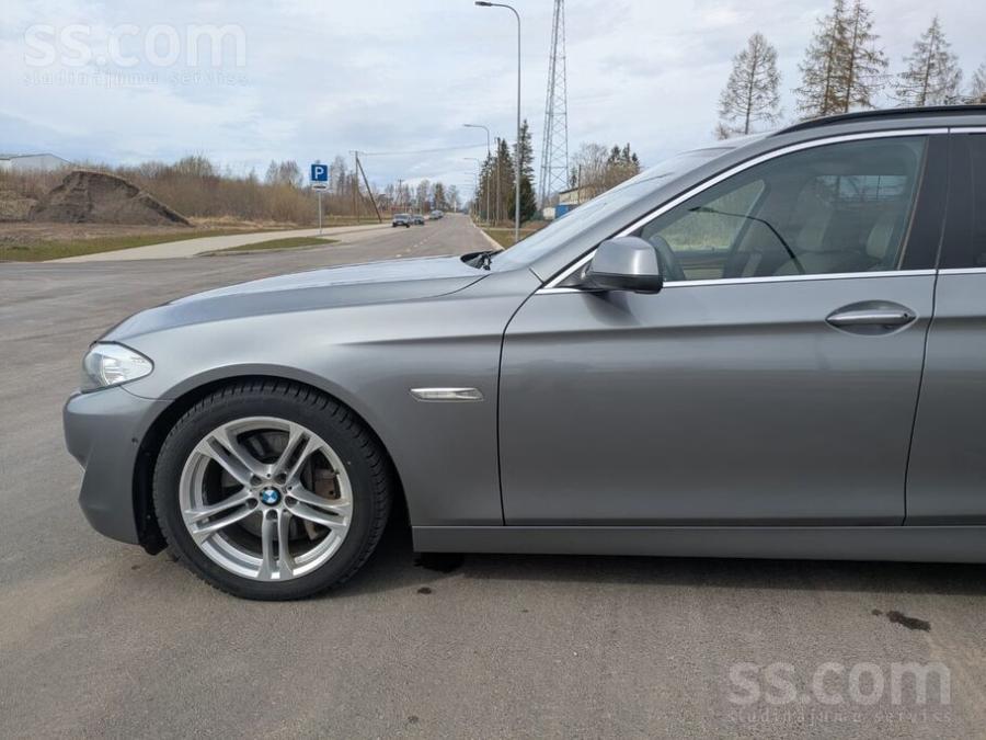 Pelēks BMW 530 2012 Dobele, ar dzinēja tilpumu 3.00 L un nobraukumu 308 tūkst. km par 9000 €, foto 11 vietnē AUTOMOTO.COM.LV