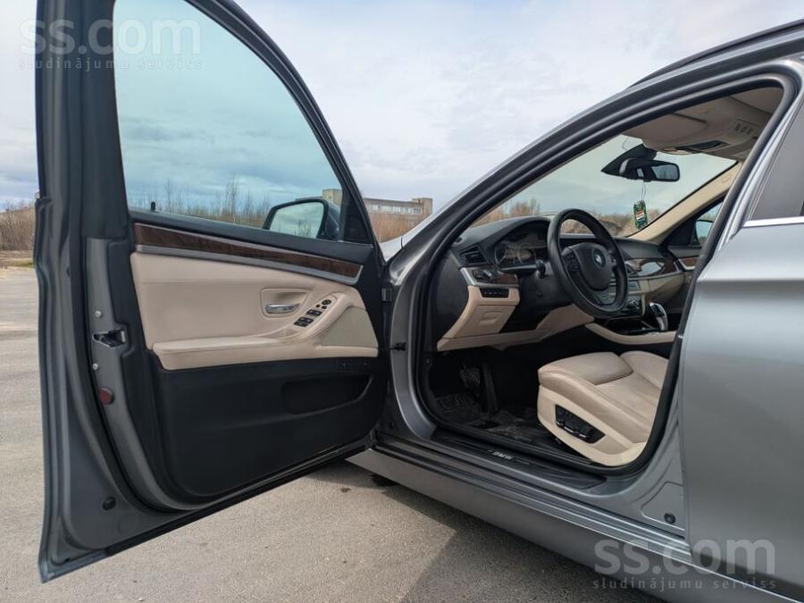 Pelēks BMW 530 2012 Dobele, ar dzinēja tilpumu 3.00 L un nobraukumu 308 tūkst. km par 9000 €, foto 13 vietnē AUTOMOTO.COM.LV