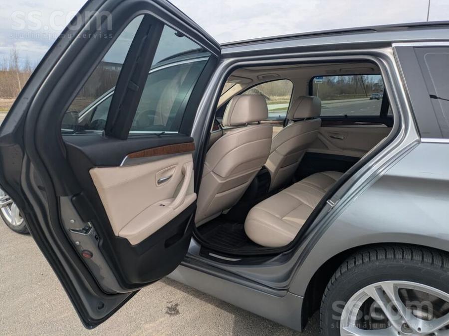 Pelēks BMW 530 2012 Dobele, ar dzinēja tilpumu 3.00 L un nobraukumu 308 tūkst. km par 9000 €, foto 19 vietnē AUTOMOTO.COM.LV