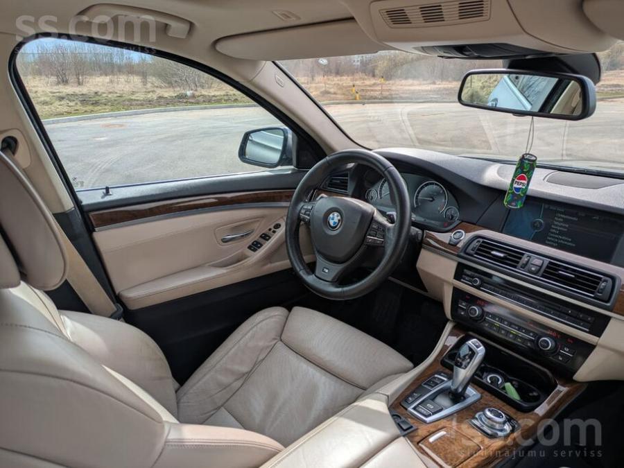 Pelēks BMW 530 2012 Dobele, ar dzinēja tilpumu 3.00 L un nobraukumu 308 tūkst. km par 9000 €, foto 21 vietnē AUTOMOTO.COM.LV