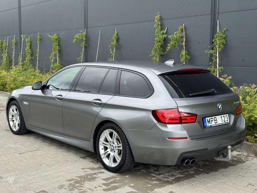Grey BMW 530 2012 in Vilnius, with an engine capacity of 2.99 L and mileage of 250 thousand km for 9400 €, photo 3 on AUTOMOTO.COM.LV