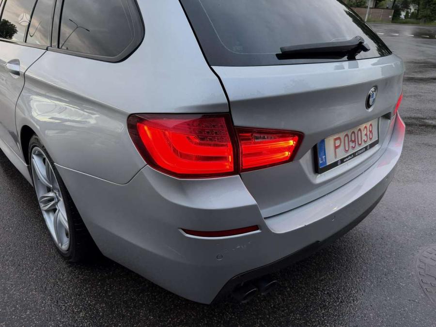 Pelēks BMW 530 2012 Utena, ar dzinēja tilpumu 2.99 L un nobraukumu 352 tūkst. km par 8000 €, foto 12 vietnē AUTOMOTO.COM.LV