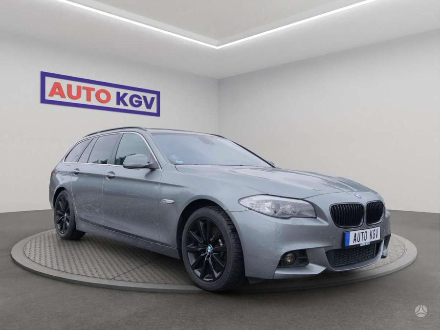 Grey BMW 530 2012 in Vilnius, with an engine capacity of 3.00 L and mileage of 288 thousand km for 3999 €, photo 8 on AUTOMOTO.COM.LV