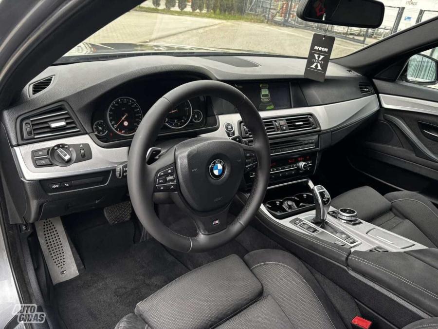 Pelēks BMW 530 2012 Panevēža, ar dzinēja tilpumu 3.00 L un nobraukumu 355 tūkst. km par 10500 €, foto 10 vietnē AUTOMOTO.COM.LV