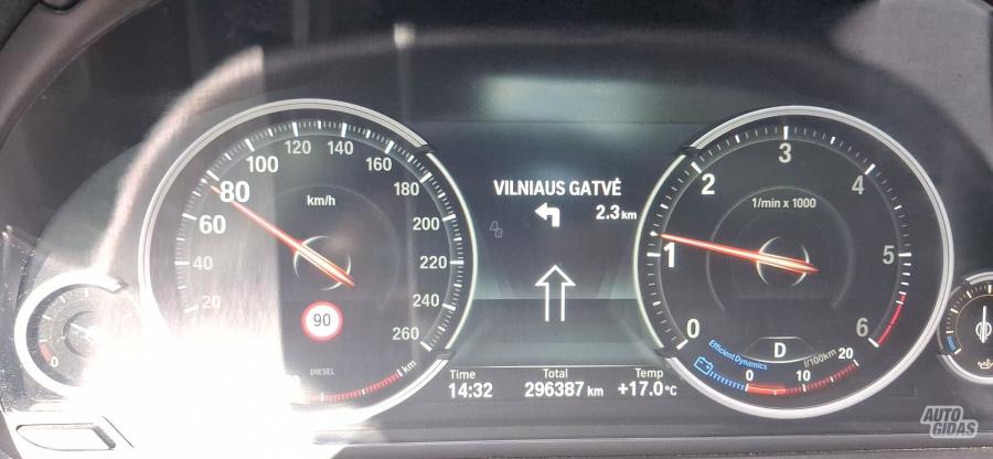Pelēks BMW 530 2012 Pasvalys, ar dzinēja tilpumu 3.00 L un nobraukumu 296 tūkst. km par 6950 €, foto 16 vietnē AUTOMOTO.COM.LV
