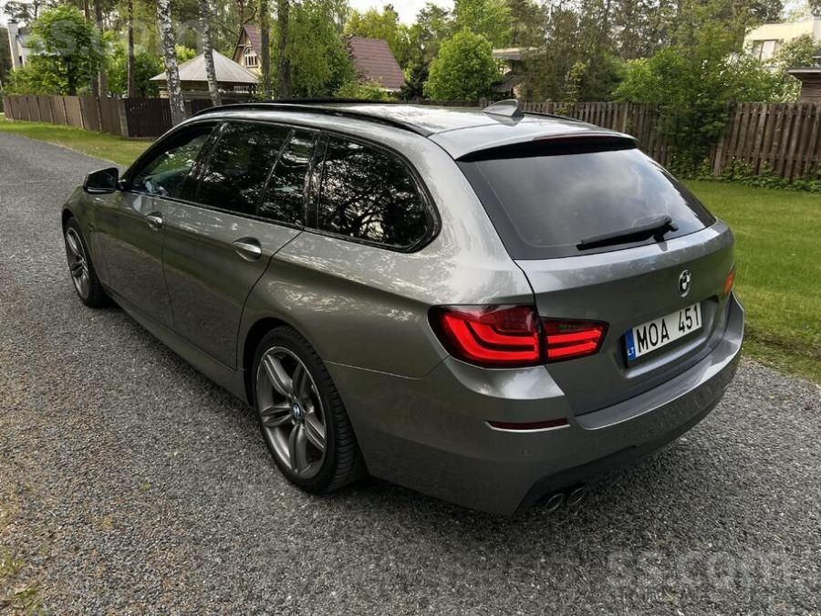 Grey BMW 530 2013 in Riga, with an engine capacity of 3.00 L and mileage of 273 thousand km for 8750 €, photo 4 on AUTOMOTO.COM.LV