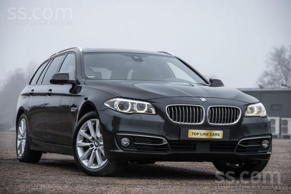 Grey BMW 530 2013 in Tukums, with an engine capacity of 3.00 L and mileage of 0 thousand km for 13888 €, photo 1 on AUTOMOTO.COM.LV