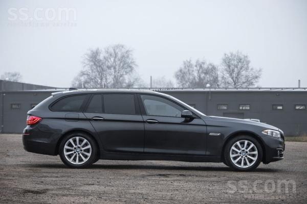 Grey BMW 530 2013 in Tukums, with an engine capacity of 3.00 L and mileage of 0 thousand km for 13888 €, photo 6 on AUTOMOTO.COM.LV