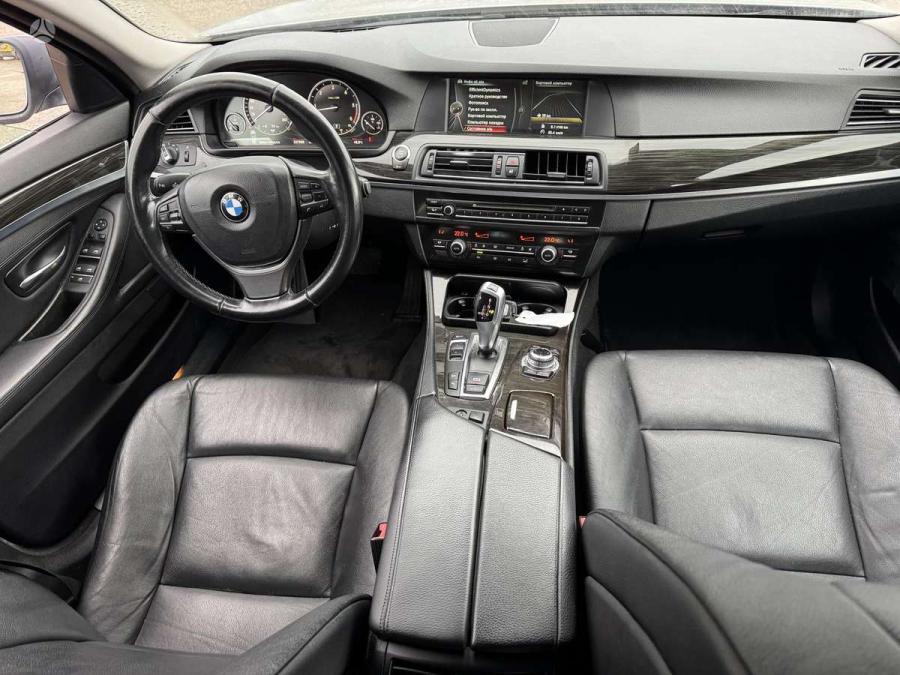 Pelēks BMW 530 2013 Marijampole, ar dzinēja tilpumu 2.99 L un nobraukumu 337 tūkst. km par 7485 €, foto 15 vietnē AUTOMOTO.COM.LV