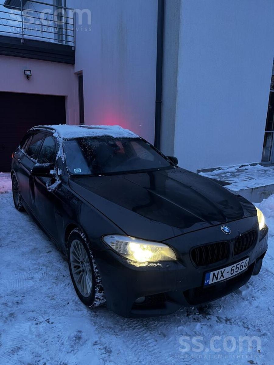 Pelēks BMW 530 2013 Rīga, ar dzinēja tilpumu 3.00 L un nobraukumu 417 tūkst. km par 7100 €, foto 1 vietnē AUTOMOTO.COM.LV