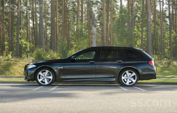 Grey BMW 530 2013 in Riga, with an engine capacity of 3.00 L and mileage of 396 thousand km for 7190 €, photo 4 on AUTOMOTO.COM.LV
