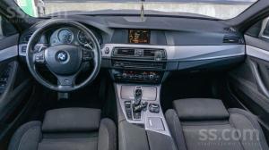Pelēks BMW 530 2013 Rīga, ar dzinēja tilpumu 3.00 L un nobraukumu 396 tūkst. km par 7190 €, foto 11 vietnē AUTOMOTO.COM.LV