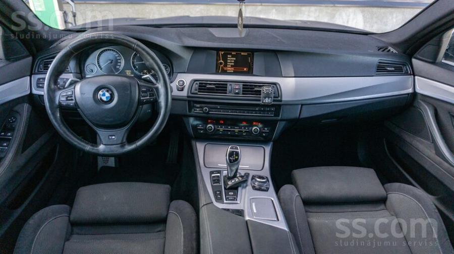 Pelēks BMW 530 2013 Rīga, ar dzinēja tilpumu 3.00 L un nobraukumu 396 tūkst. km par 7190 €, foto 11 vietnē AUTOMOTO.COM.LV