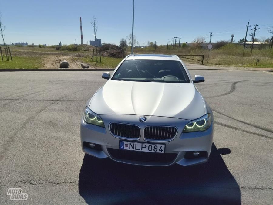 Grey BMW 530 2013 in Klaipeda, with an engine capacity of 3.00 L and mileage of 332 thousand km for 11300 €, photo 3 on AUTOMOTO.COM.LV