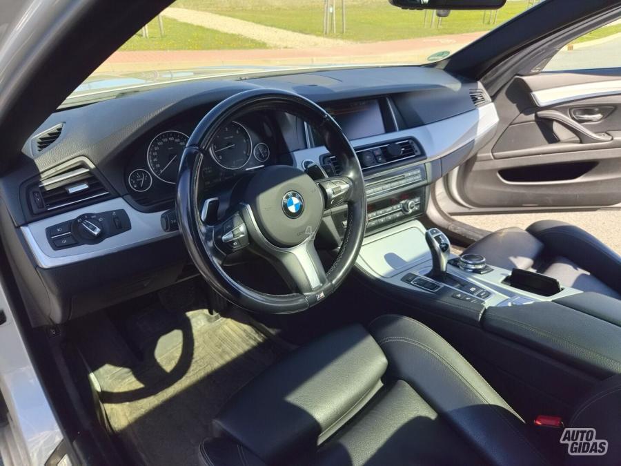 Grey BMW 530 2013 in Klaipeda, with an engine capacity of 3.00 L and mileage of 332 thousand km for 11300 €, photo 13 on AUTOMOTO.COM.LV