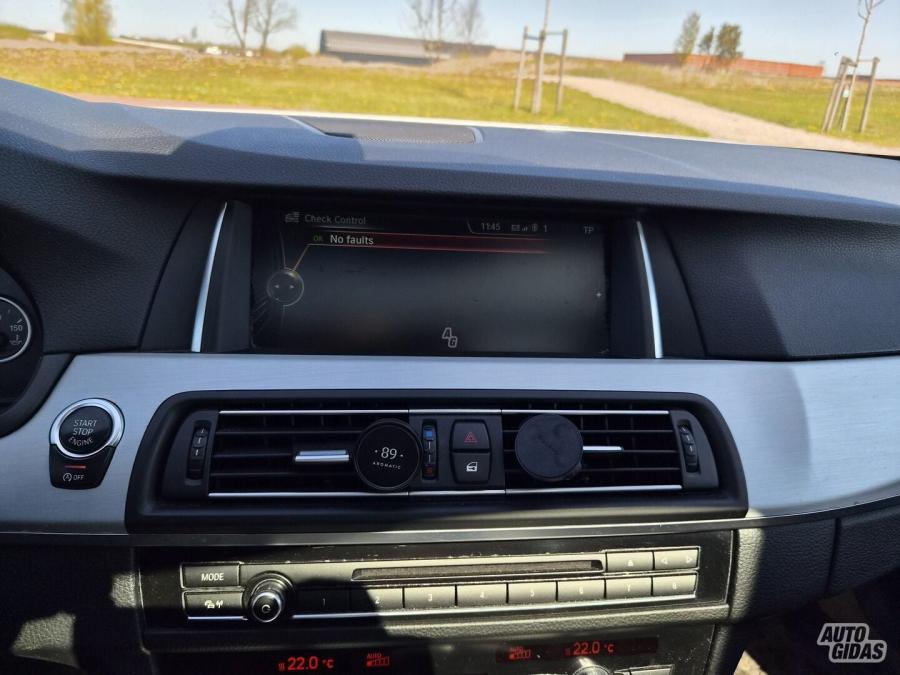 Grey BMW 530 2013 in Klaipeda, with an engine capacity of 3.00 L and mileage of 332 thousand km for 11300 €, photo 15 on AUTOMOTO.COM.LV