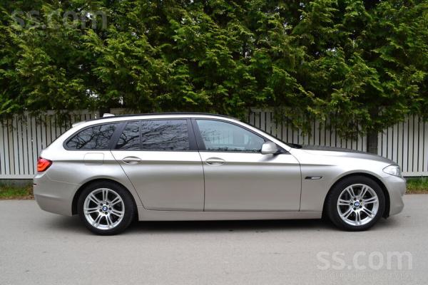 Pelēks BMW 530 2013 Rīga, ar dzinēja tilpumu 3.00 L un nobraukumu 287 tūkst. km par 8200 €, foto 3 vietnē AUTOMOTO.COM.LV